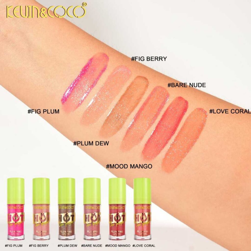 Display / Exhibidor con 36 Brillos Labiales Efecto Voluminizador ...